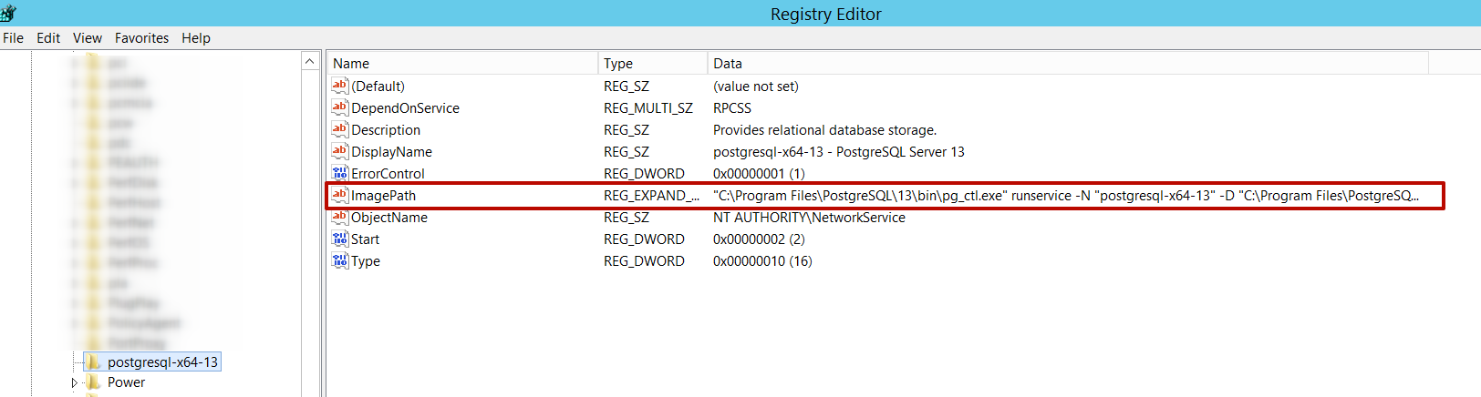 Moving the PostgreSQL Database to Another Computer