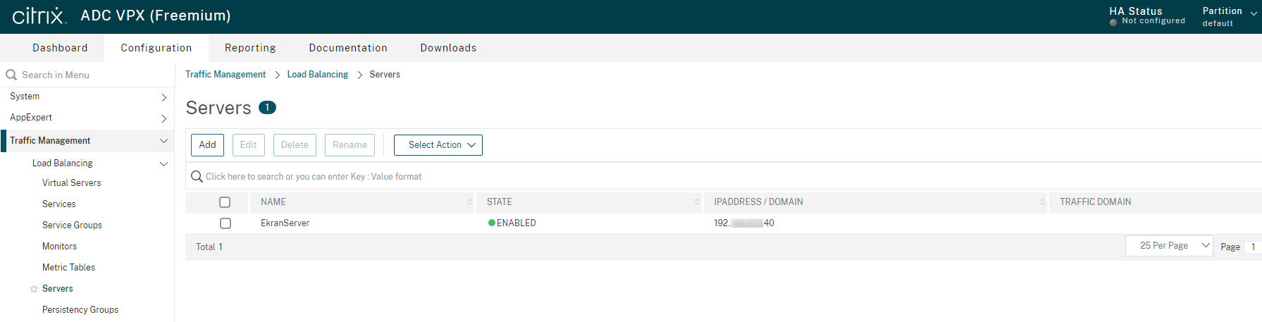 Configuring Citrix NetScaler Load Balancer for Use with Syteca