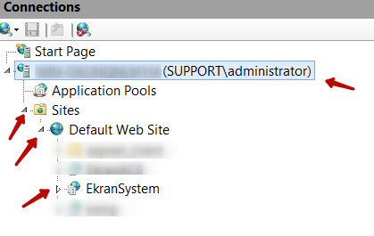 Adding Exceptions in Internet Information Services (IIS)