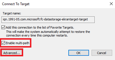 Stage 1. Creating and Configuring iSCSI Virtual Disks