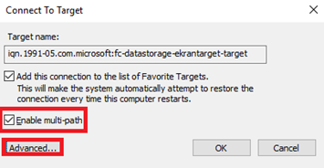 Stage 1. Creating and Configuring iSCSI Virtual Disks