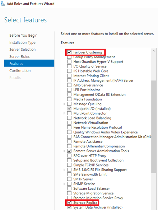 Stage 2. Deploying a Failover Cluster Using the Microsoft Failover Clustering Feature