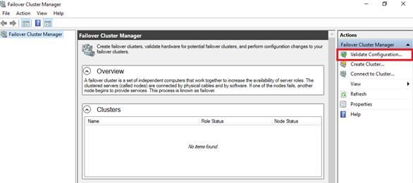Stage 2. Deploying a Failover Cluster Using the Microsoft Failover ...