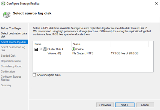Stage 4. Configuring Storage Replication
