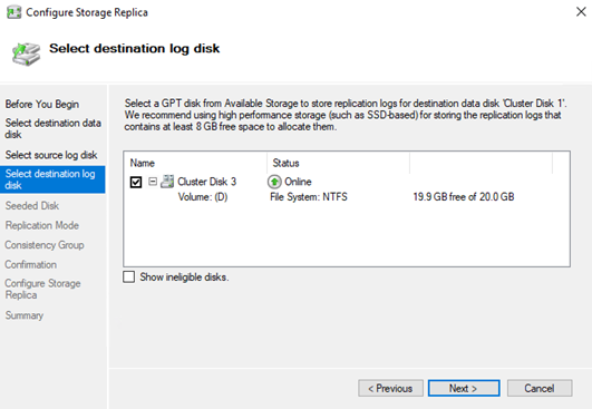 Stage 4. Configuring Storage Replication