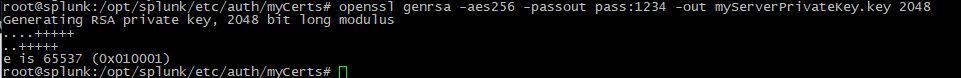 How Can I Create A Self Signed Ssl Certificate For Tls Splunk