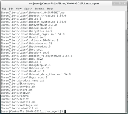 Installing Linux Clients Using the Installation File